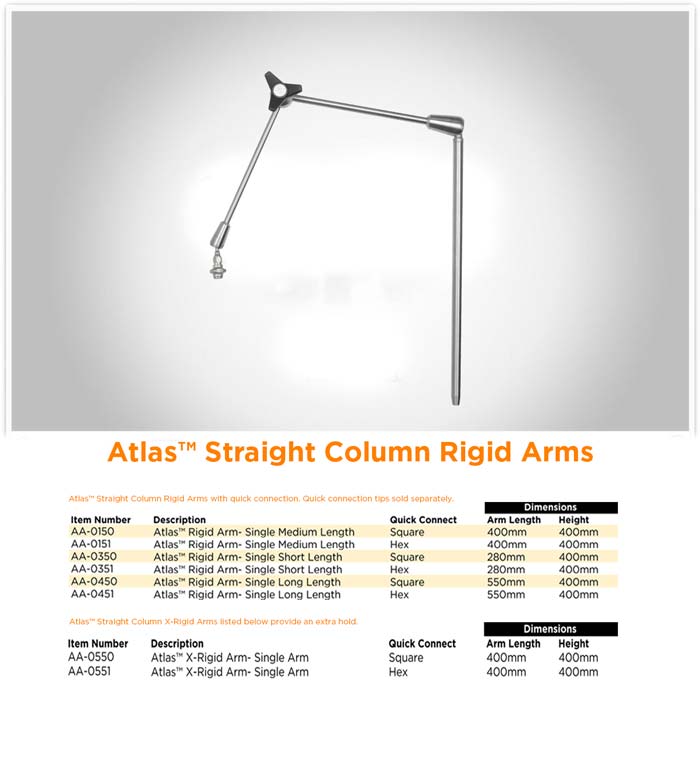 Axcess Surgical Innovations – Categories – Arms